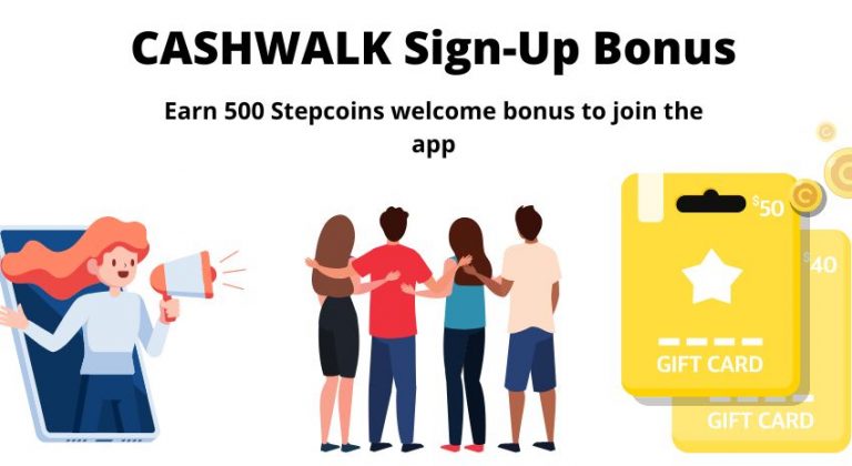 CashWalk Promotions: $25 Gift Cards And 500 Point Referral Bonus